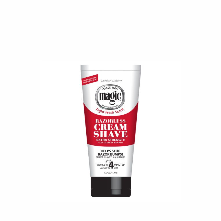 MAGIC SHAVE - Razorless Cream Shave Extra Strength – NaturalBeautyAngola